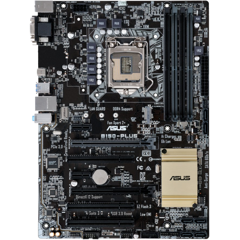 Płyta Główna Asus B150-PLUS ATX USB 3.0 M.2 Sprzetowo.pl